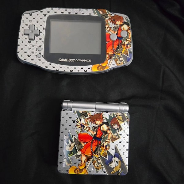 Sonic and Amy Custom Nintendo Gameboy Advance Shell Housing Gba - Etsy