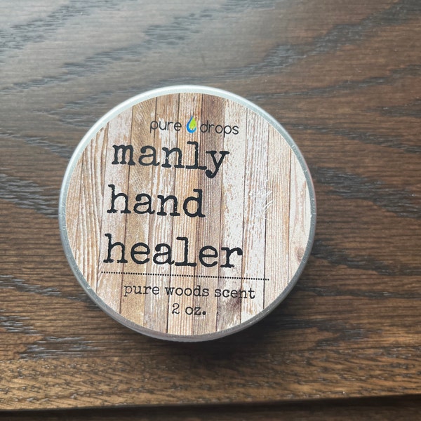 Manly Hand Lotion-men’s Gifts-beard Balm-men's Birthday Gift-scent-gift ...