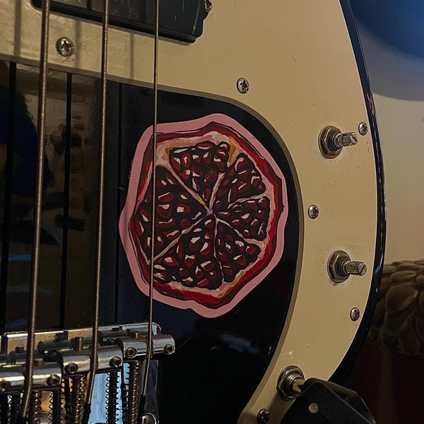 Lemon Watercolor Vinyl Sticker | Fruit Sticker | Cute Laptop Stickers ...