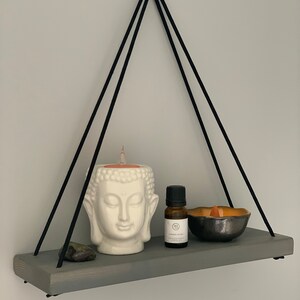 3 Tier Floating Shelf With Interchangeable Shelves, Floating Shelf ...