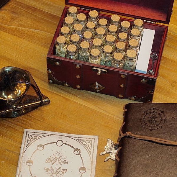 Witchcraft Starter Kit Wiccan Altar Kit Witch Box - Etsy