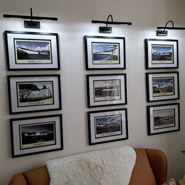 Vintage Travel Poster Art Whisky Distillery Print Scotland Talisker ...