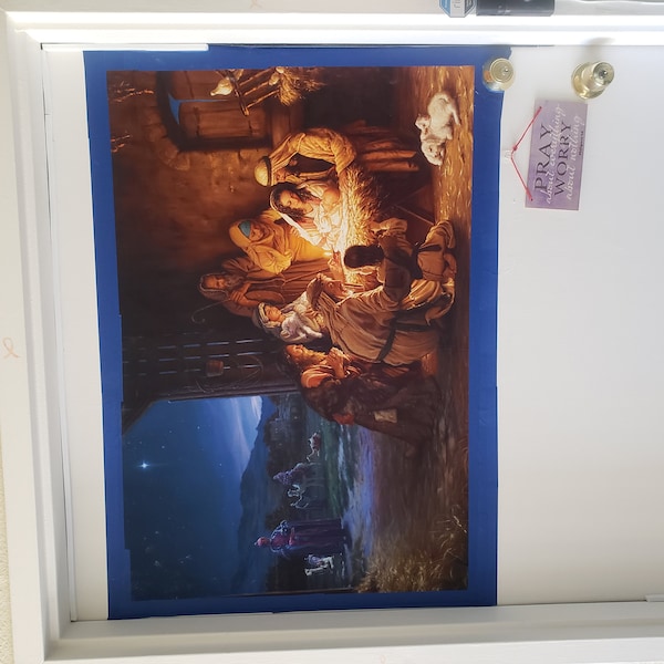 43 by 28 Nativity Panel by Northcott - Etsy