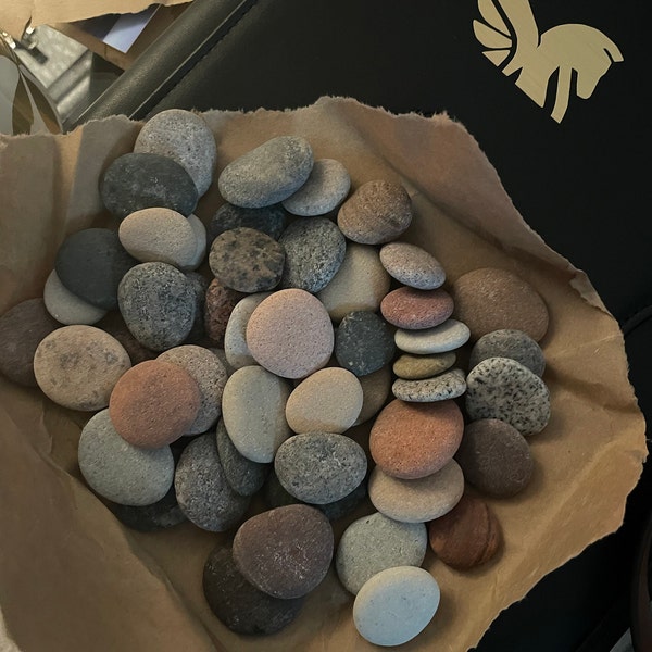 Pebble Art Supplies - Set of Small Decorative Stones - Sustainable ...