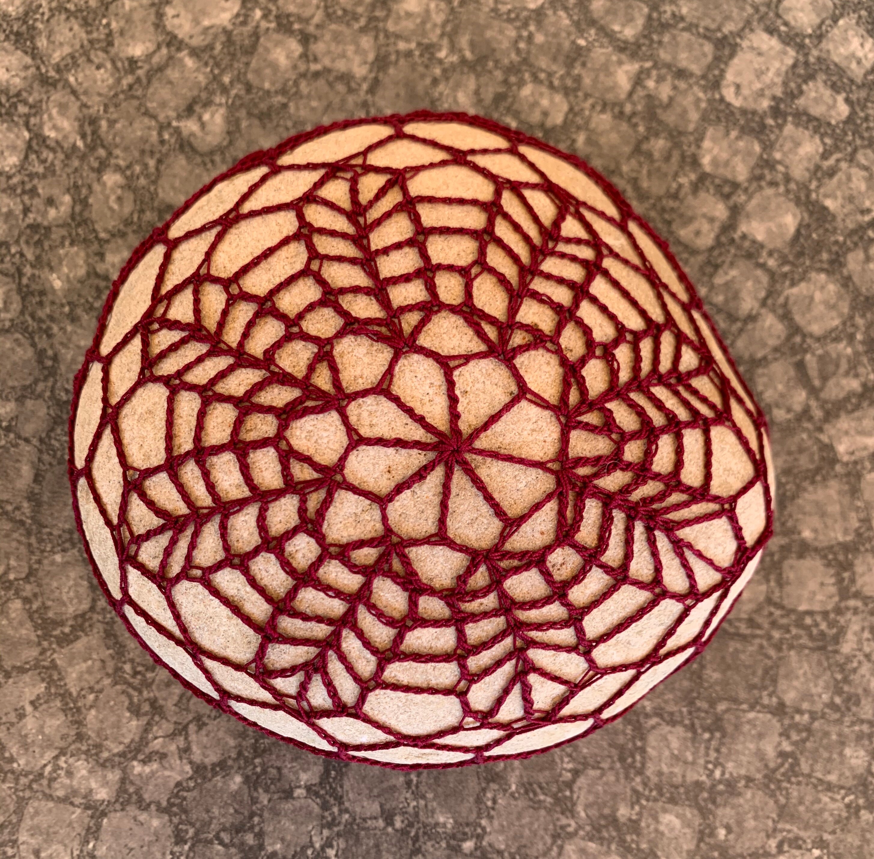 Crochet Stone Pattern DIY Lace Stone Cover Pattern Rock | Etsy