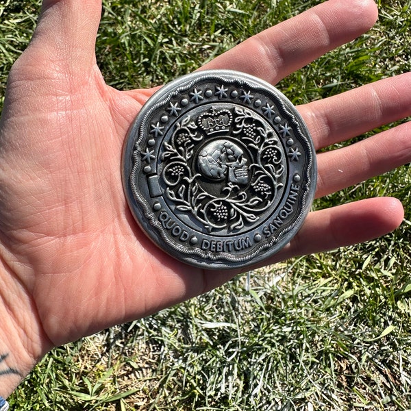 John Wick Coin - Blood Oath Marker - John Wick Movie - Skull Coin Maker ...