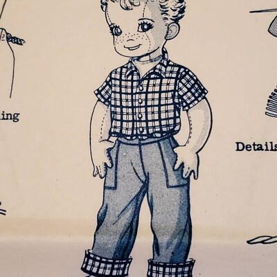 1974 Vintage Simplicity 6697 Wardrobe for 11.5 Doll - Etsy