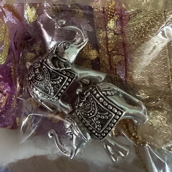 925 Sterling Silver Elephant Idol / Silver Elephant Statue - Etsy