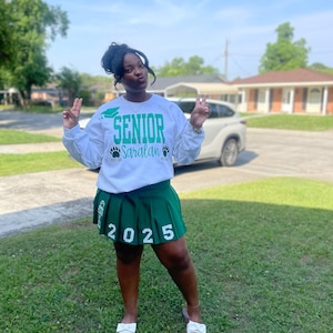 Senior Barbie Skirt Set, Senior Outfit, Senior Set, Senior Barbie Set ...