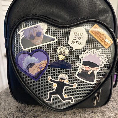 Jujutsu Chibi Anime JJK Sticker Set Gift Holographic Waterproof for ...