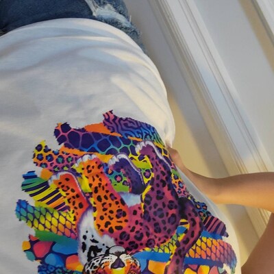 90s Inspired Tiger Tank Top, 1990's Tiger Crop Top, LS369 - Etsy