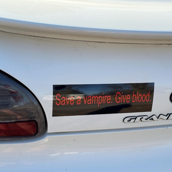 Horror Movie Original Bumper Sticker - Etsy