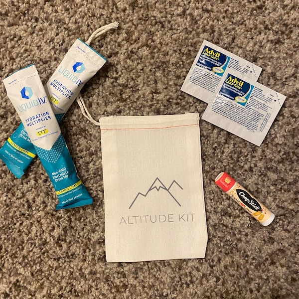Apres Ski Bag - Altitude Kit - Mountain Hangover Kit - Christmas Gift ...