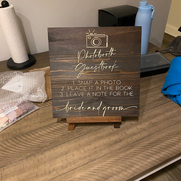 Wood Tabletop Easel, Wedding Sign Stand, Art Easel For - Etsy