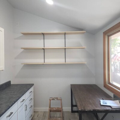 Modular Wall Shelving Brackets. - Etsy