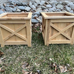 The 4 Pack Farmhouse, Three Picket, the Tall Planter, Herringbone ...