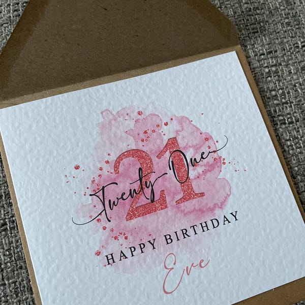 Personalised Wedding Initial Card Wedding Champagne Watercolour Card ...