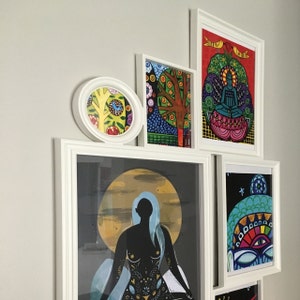 12 X 12 Inch Wall Art Illustration Print You Brighten My - Etsy