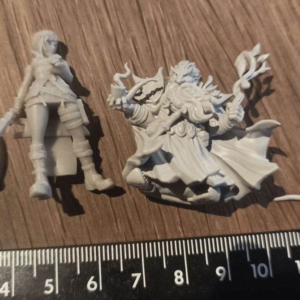 Lightning - 3D Printed Miniature - Fantasy Miniature -tabletop ...