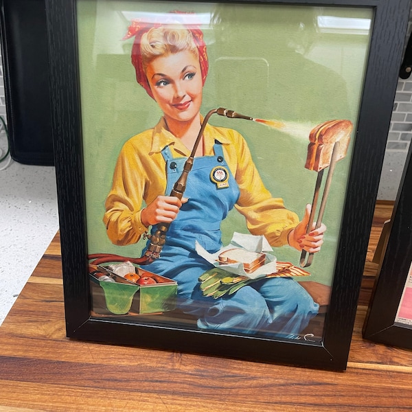 Retro Kitchen Art • Pin-up Art • Vintage Kitchen Pin-up Print • Choose ...