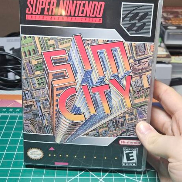 NINTENDO NES Custom Replacement Game Storage Case and Art, 100's of ...