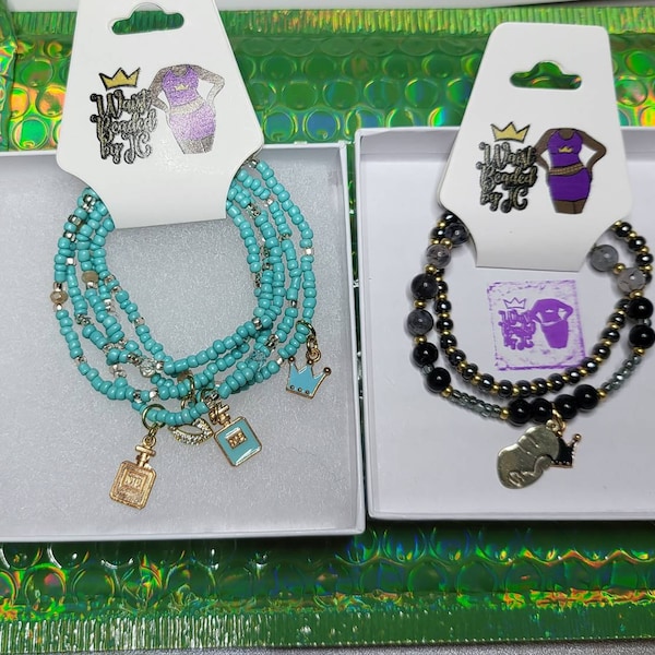 Pink Body Beads | Waist Beads Tie on | Pink Body Jewelry | Belly Bead ...