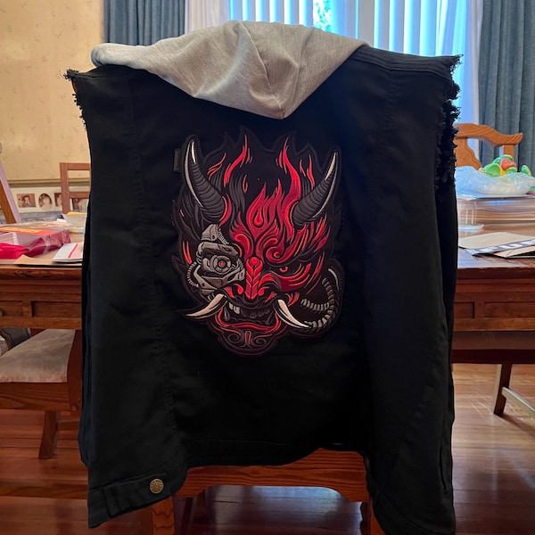 Phoenix Patch, Back Patch, Patches for Jackets, Mythical Bird, Fashion ...