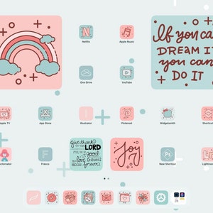 Peach Ios 14 Icons Cottagecore Peach App Icons Summer - Etsy Australia