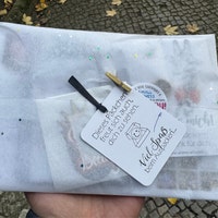 Schmuck Magnet mit original Swarovski-Rivoli Brillant Vergoldeter Rück ...