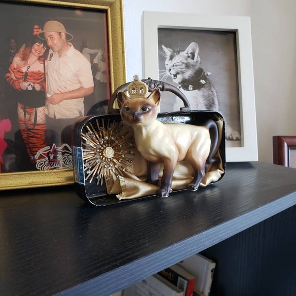 Tomte Folklore Shadow Box. Spirits. Found Object Shadowbox. One of Kind ...