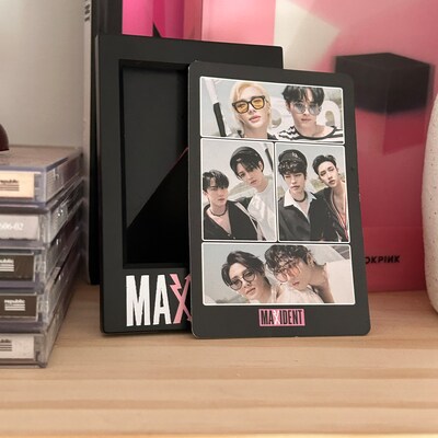 Custom KPOP CD Acrylic Display Stand With 4 Photocard Slots - Etsy