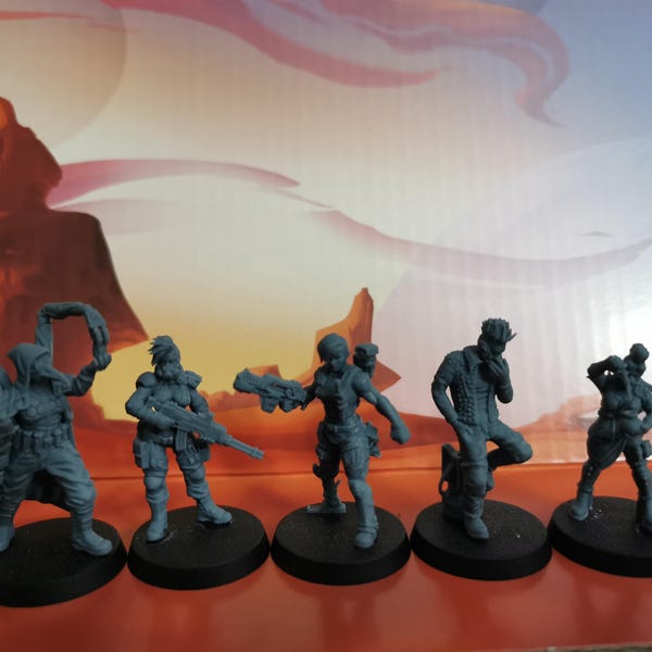 Cheetah Alien Different Versions-scifi 32mm RPG - Etsy