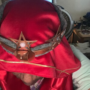 Black Tau Hooded Robe, Robe of a Neophyte, Robe of the Crone, Ritual ...