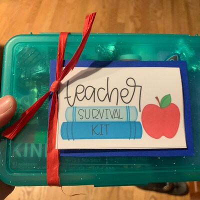 Teacher Emergency Stash Back to School Back to School Printable - Etsy