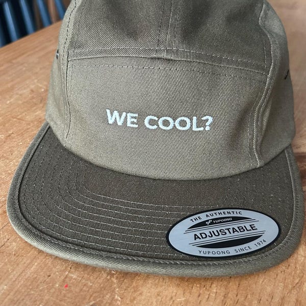 Custom Five Panel Hat, Five Panel Cap With Personalized Embroidery ...