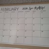 Most Popular: Extra Large Classic Monthly Printed Personalized Wall ...