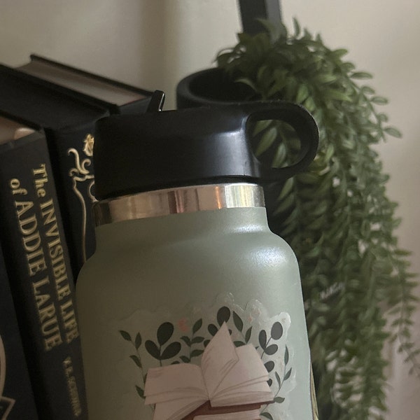 Open Magical Books Waterproof Sticker | Bookish Kindle and Water Bottle ...