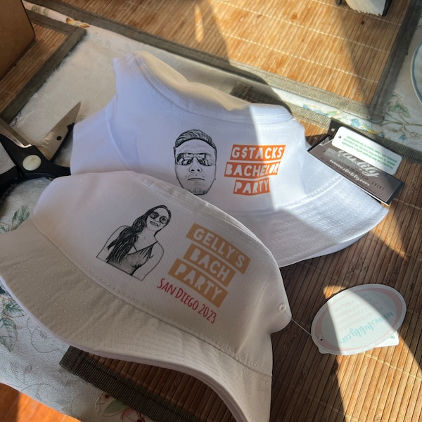 Bachelor Party Bucket Hat | Bachelor Face - Bachelor Party Hats ...