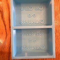 Custom Soap Bar Mold 3.5in x 2.5in Personalize with Logo or Text ...