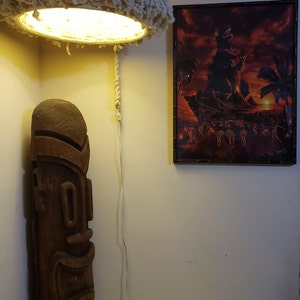 Polynesian Punk Tiki Art Hula Maid - Etsy