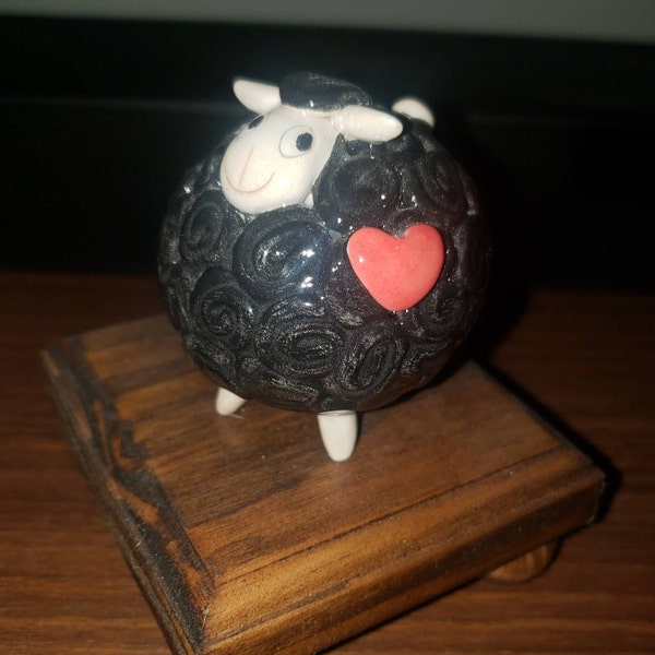 Ceramic Sheep - Handmade Colored Ceramic Sheep- MADE TO ORDER - Etsy