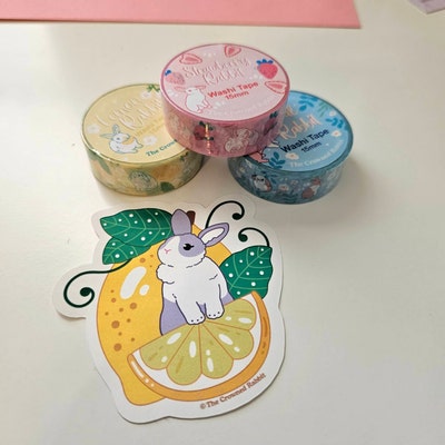 Lemon Bunny Enamel Pin, Lemon Pin, Rabbit Pin, Bunny Pin, Rabbit Gifts ...