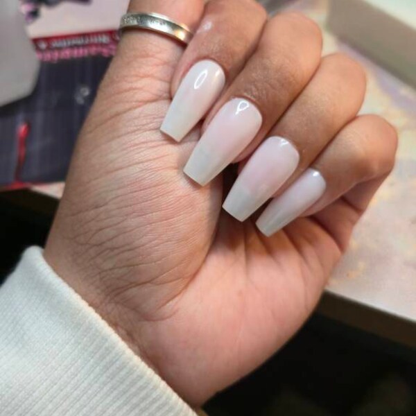 Scarlett Widow-red Goth Nails-red, Black, & Chrome Luxury Press on Nail ...