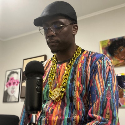 Unisex Hip Hop Legend Sweatshirt, Coogie Style Pattern, Notorious B.I.G ...