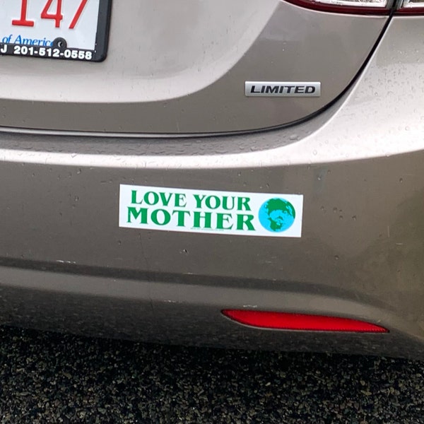 Love Your Mother - Bumper Sticker / Decal or Magnet - Etsy