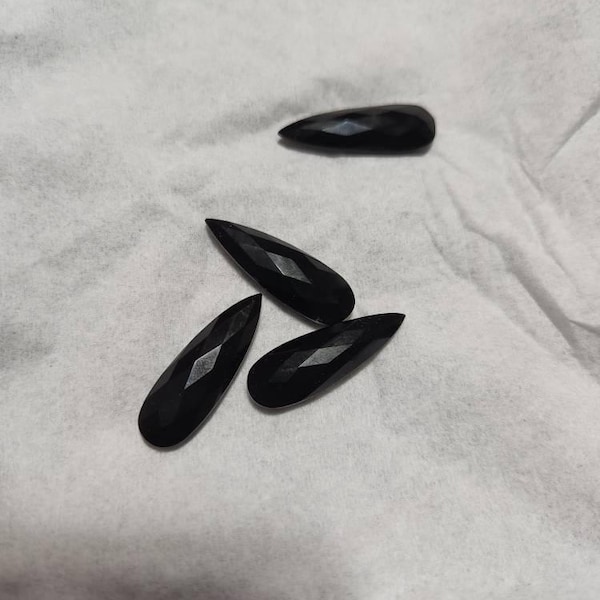 Pear Shape Table Cut Peridot, Citrine, Sky BT, Rose, Pear Gemstone ...