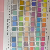 Derwent Chromaflow 150 Swatch Chart for Colored Pencil Set | DIY ...