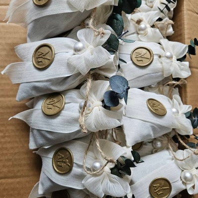 Personalized Wedding Favors Lavender Sachet Pouch, Bridal Shower Favors ...