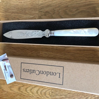 Double Edge Razor Set Vintage Horn Handle New Merkur Head Nickel Finish ...