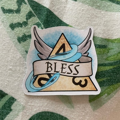Bless Sticker Dnd Sticker Dungeons and Dragons - Etsy